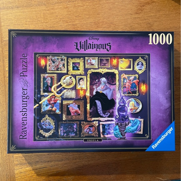 Ravensburger | Games | Ravensburger Villainous Puzzle With Purple And ...